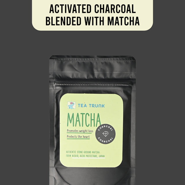 Activated Charcoal Matcha – Tea Trunk