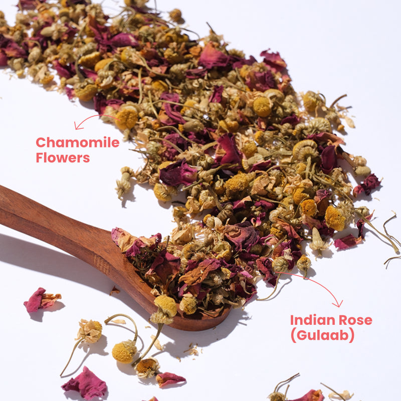 Chamomile Rose Tea | Relaxing Herbal Tea Blend for Stress Relief – Tea ...