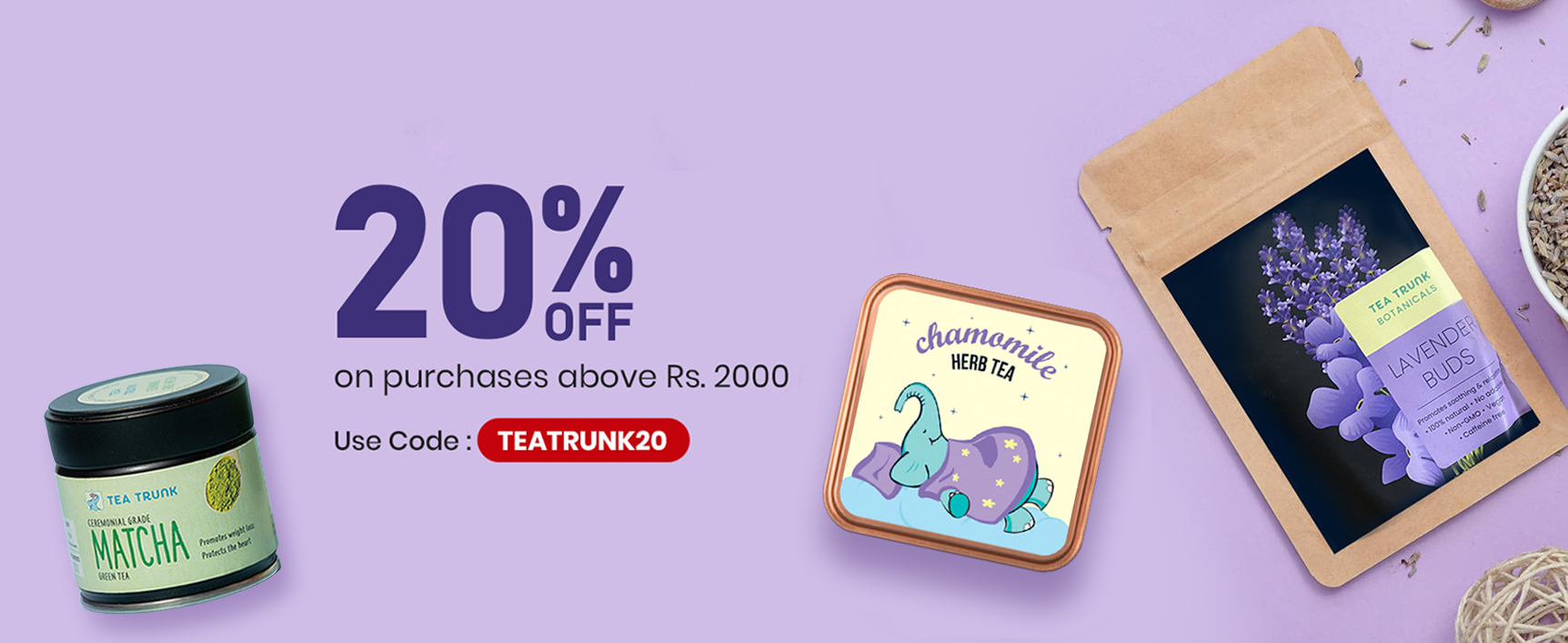 Tea Trunk | Gourmet Teas from India Crafted by a Tea Sommelier