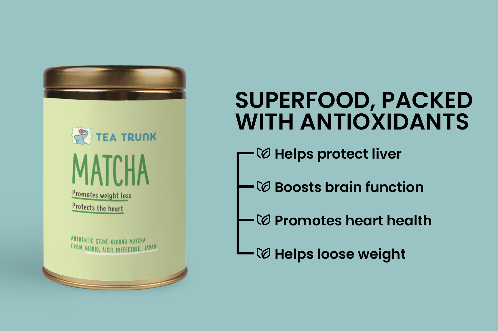 Matcha Green Tea - Grown and ground in Japan – Tea Trunk