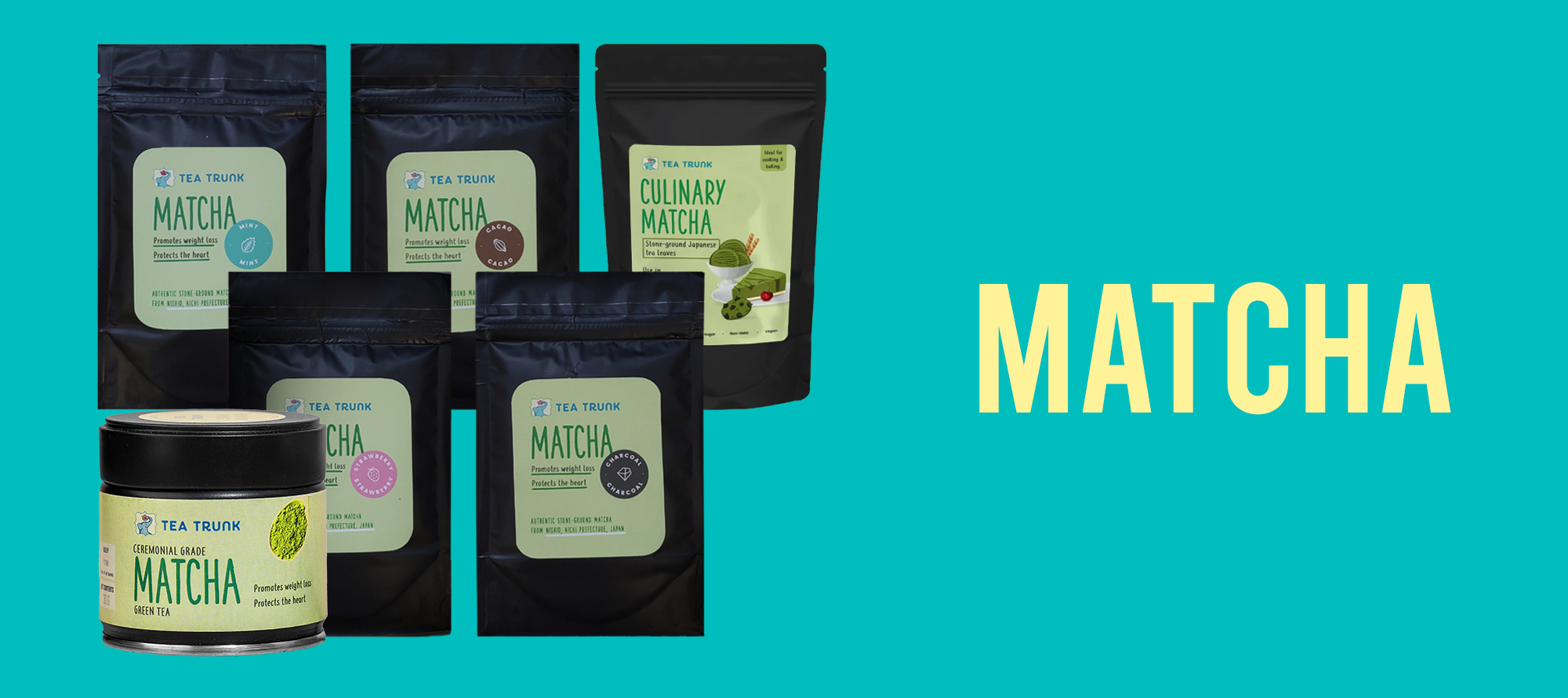 Matcha Green Tea Collection – Tea Trunk